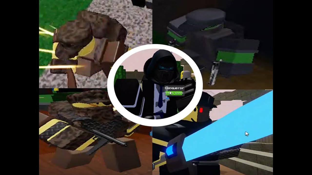 Roblox Pixel Gun Tower Defense all bosses - YouTube