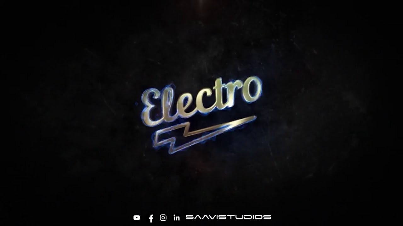 Electro Light Logo Animation By Saavi Studios - YouTube