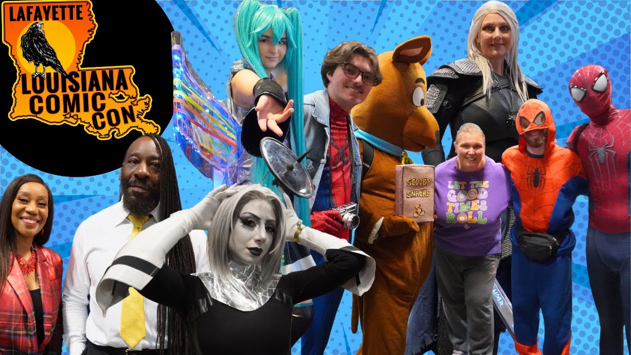 Louisiana Comic Con 2024! The BEST Cosplay, Special Guests, and MORE at ...