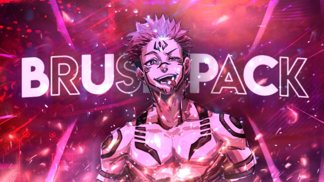 GfX brush pack android and pc both || anime gfx pack - YouTube