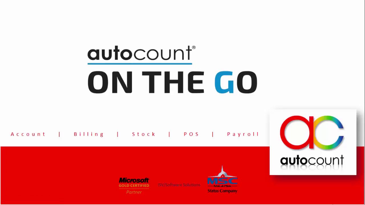AutoCount On The Go Overview - YouTube