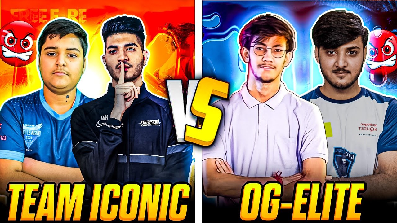 Team Iconic Vs Og Elite😲😲!! A New Rivalry🥵!! Garena Free Fire - YouTube