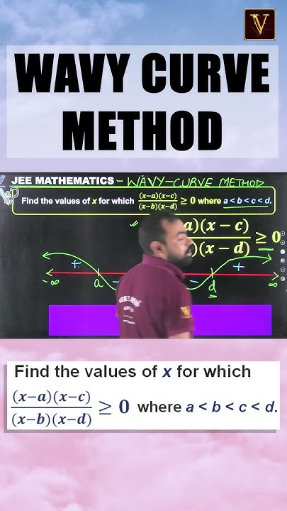 Wavy Curve Method | IIT-JEE | One Shot | JEE 2024 #jee #math #iitjee #jeeadvanced #shorts - YouTube