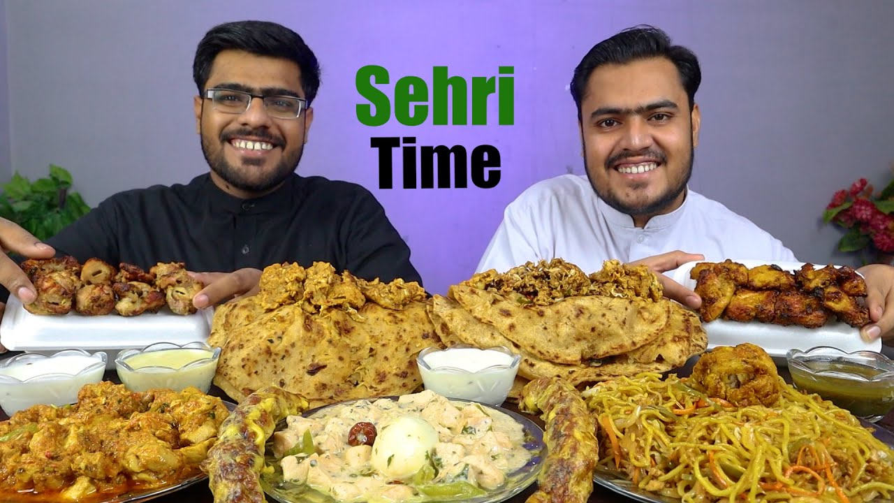 Ramadan Sehri Mukbang Asmr - YouTube