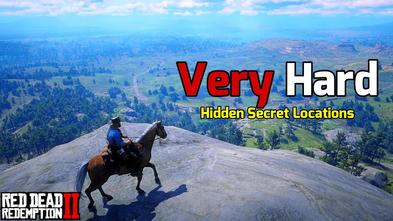 8 HIDDEN Locations Rockstar Does Not Want You To Know - RDR2 - YouTube