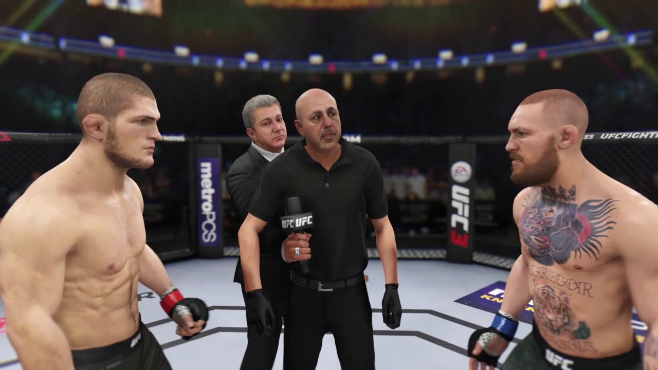 #UFC KHABIB NURMAGOMEDOV VS CONOR McGREGOR || UFC 3 || PS4 GAMEPLAY ...