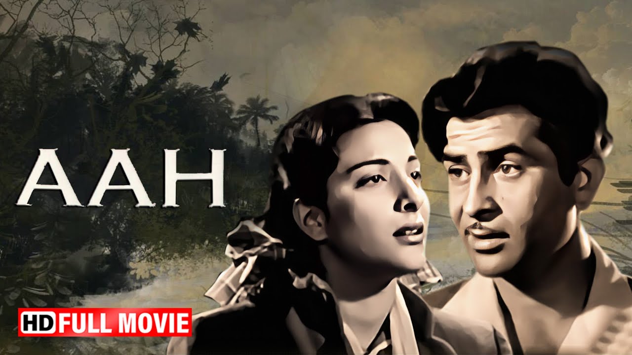 Raj Kapoor and Nargis TIMLESS ROMANTIC MOVIE! 😍 | Aah (1953) | Full ...