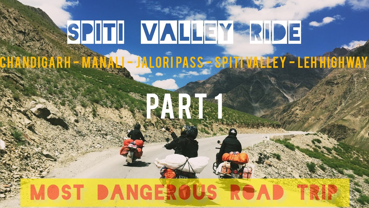 Most Dangerous Spiti Valley - Pagal Nala Bullet Ride / Via Manali ...