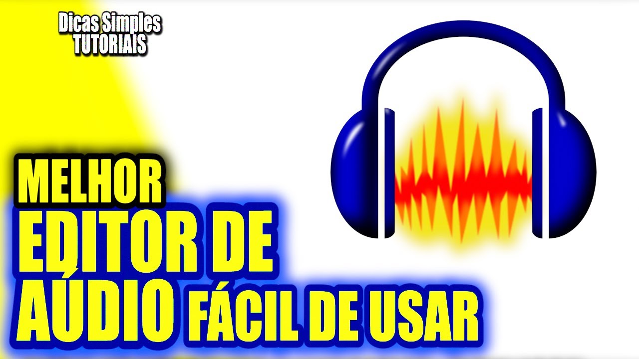 MELHOR EDITOR DE AÚDIO e SOM ou para Criar Música fácil de usar ...