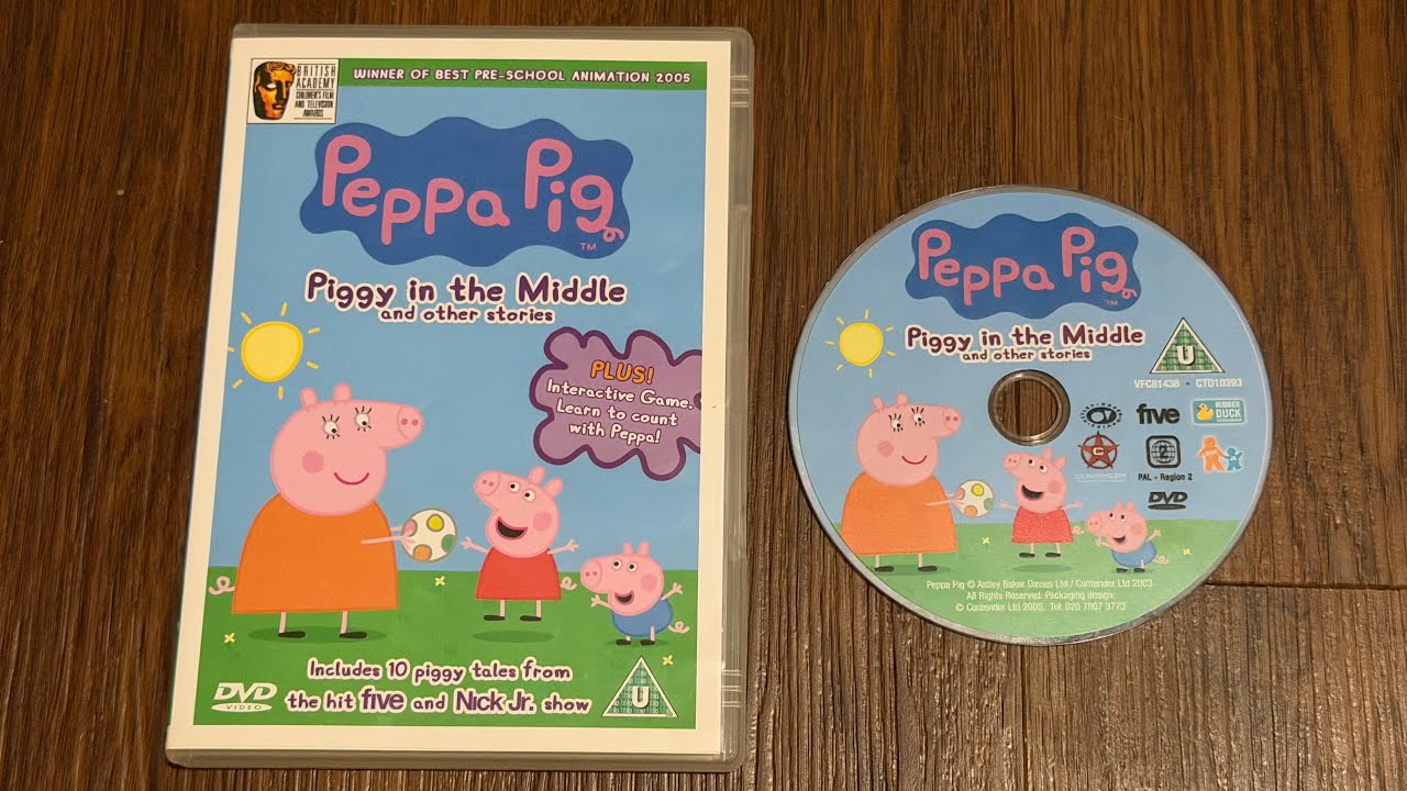 Opening To Peppa Pig Piggy In The Middle 2006 UK DVD - YouTube