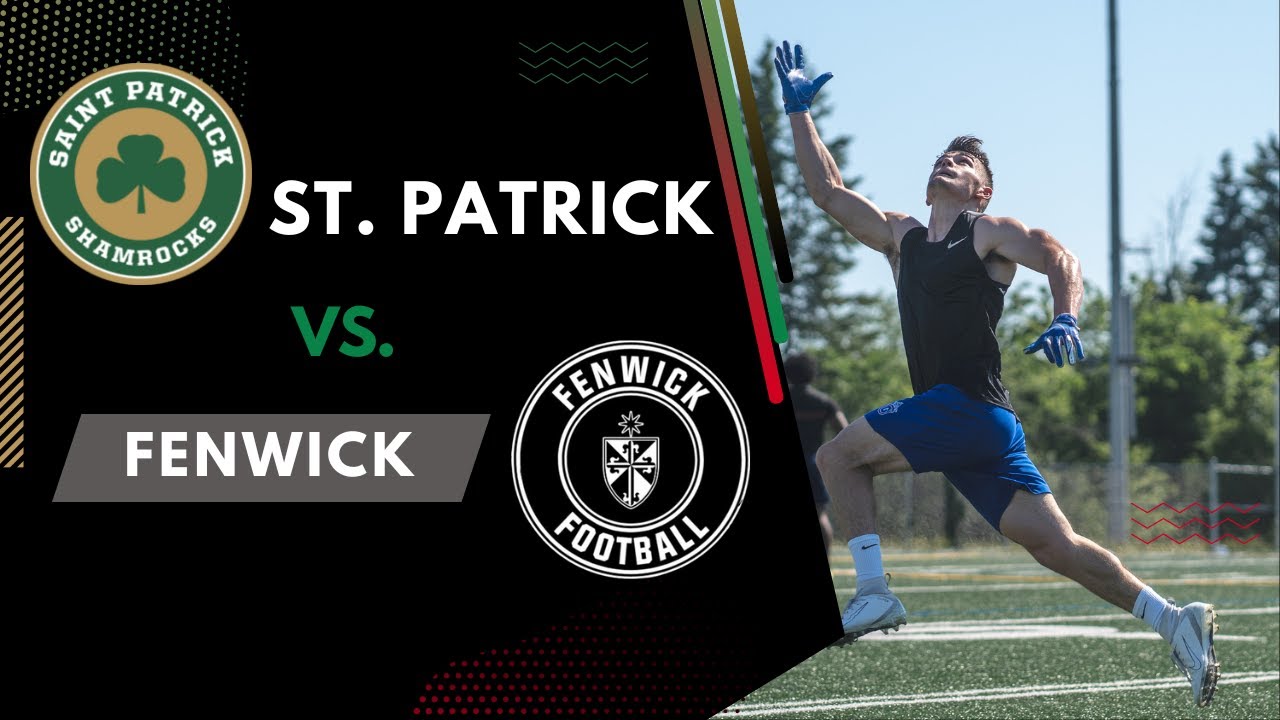 St. Patrick vs. Fenwick: IHSA Varsity Football - YouTube