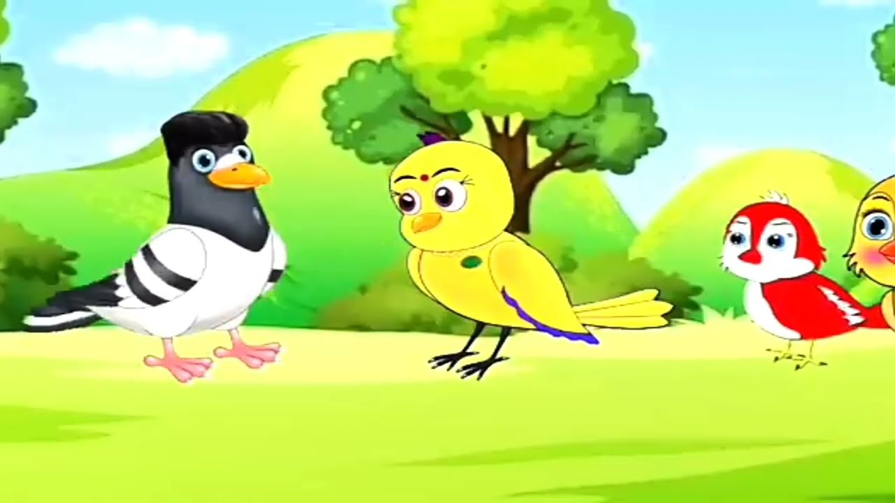 चिड़िया की कहानी | Chidiya Wala Cartoon Video | How To Make Chidiya ...