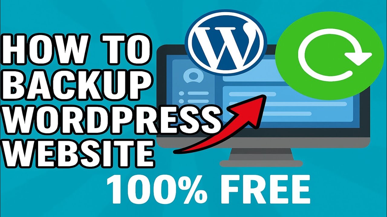 How To Backup Wordpress Website(2025) - YouTube