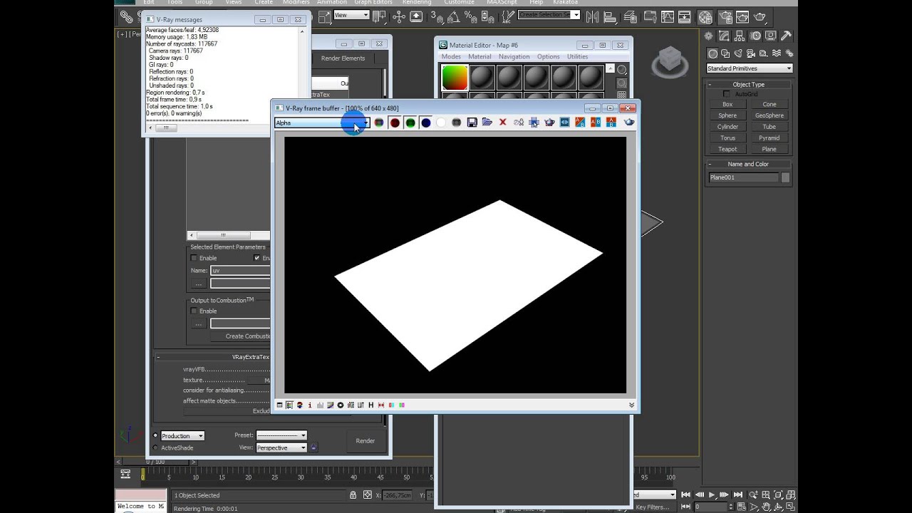 Создание UV пасса (position pass) в 3ds max и vray - YouTube