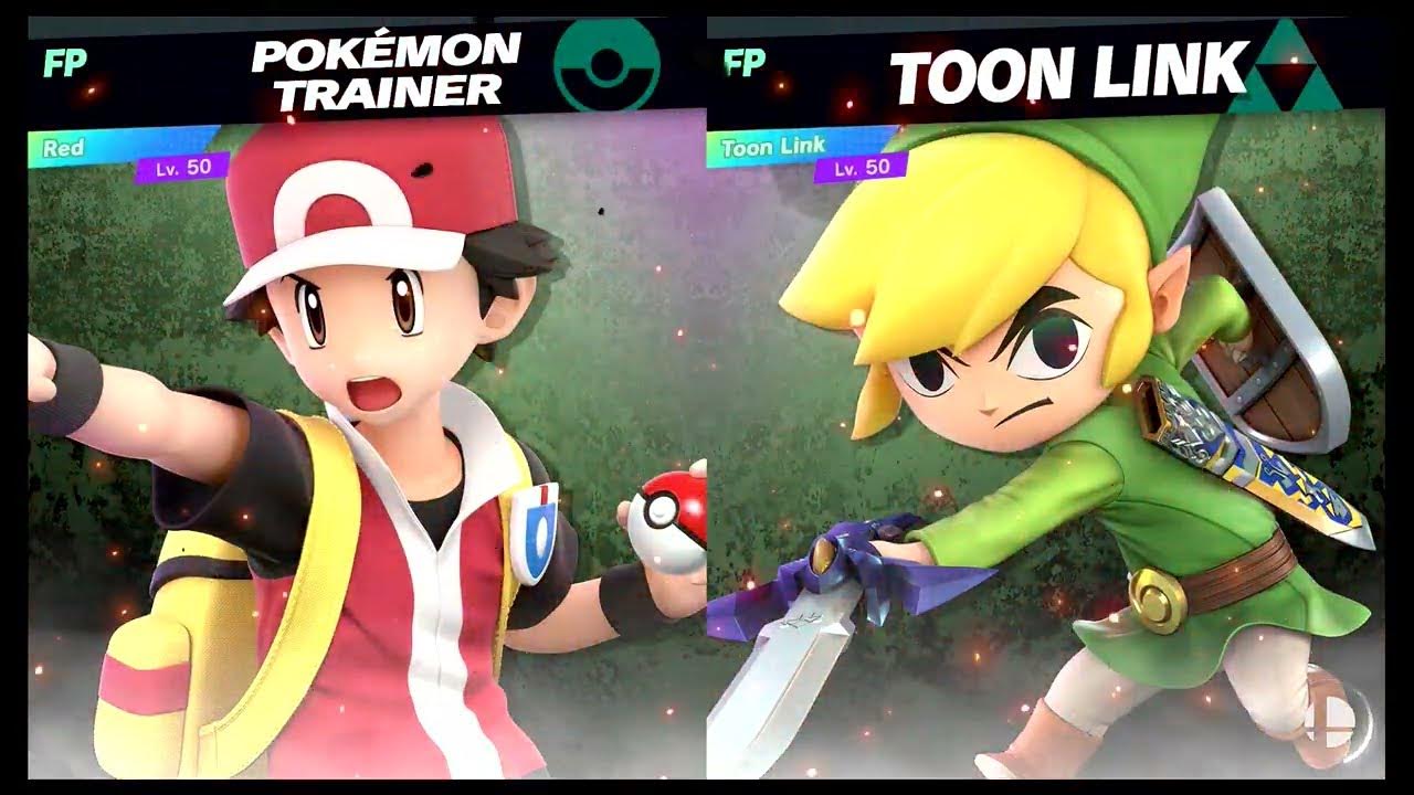 Super Smash Bros Ultimate Amiibo Fights – 3pm Poll Red vs Toon Link - YouTube