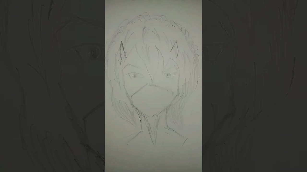 How to sketch anime Jogi pan colour part 1 #sketch #shortvideo #art ...