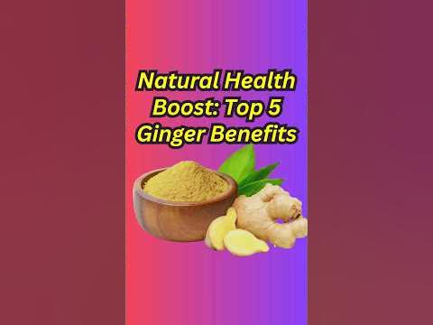 Ginger Elixir: 5 Health Benefits with Ginger Every Day #ginger # ...