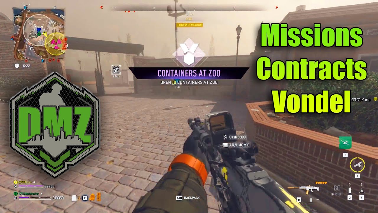 DMZ Vondel Season 4 Missions and Contracts - YouTube