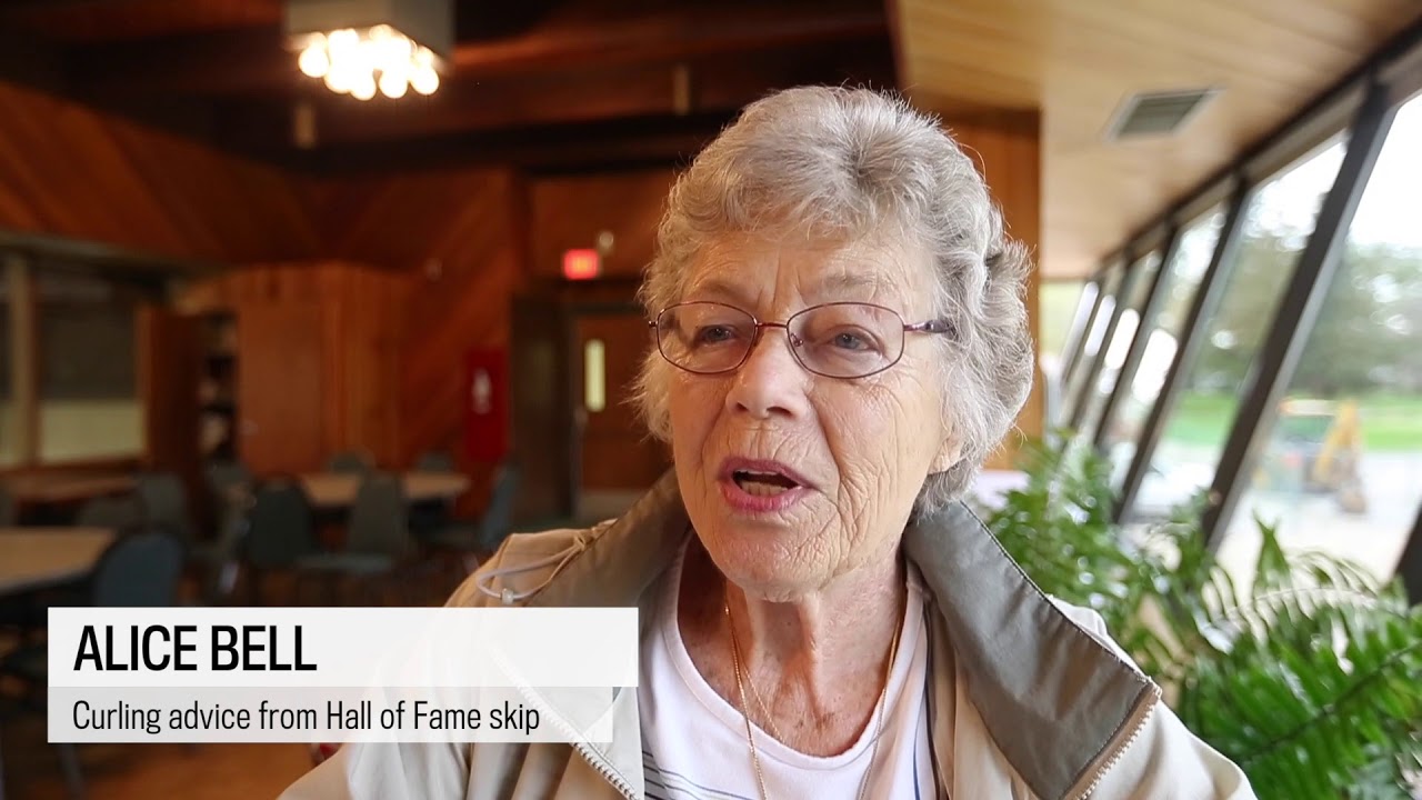 Alice Bell at Roseland curling rink. - YouTube