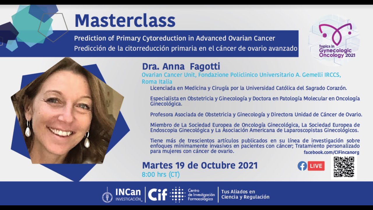 Dra. Ana Fagotti - Predicción de la Citorreducción Primaria en el ...