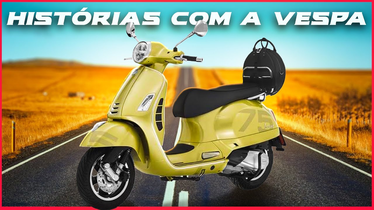 75 anos da Vespa 🛵 EXCLUSIVO Edição de aniversário VESPA GTS chega ao ...