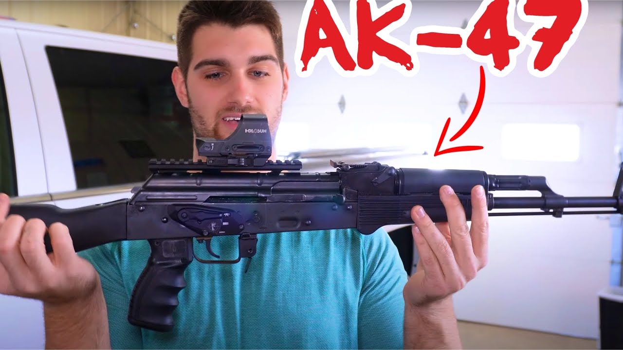 CENTURY ARMS AK-47 + MODIFICATIONS/SHOOTING FOOTAGE - YouTube