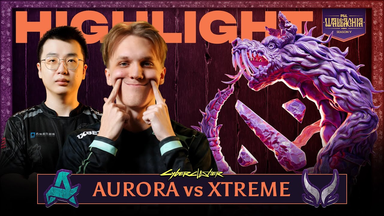 ไฮไลท์ | Aurora vs Xtreme Gaming | PGL Wallachia Season 5 Group Stage ...