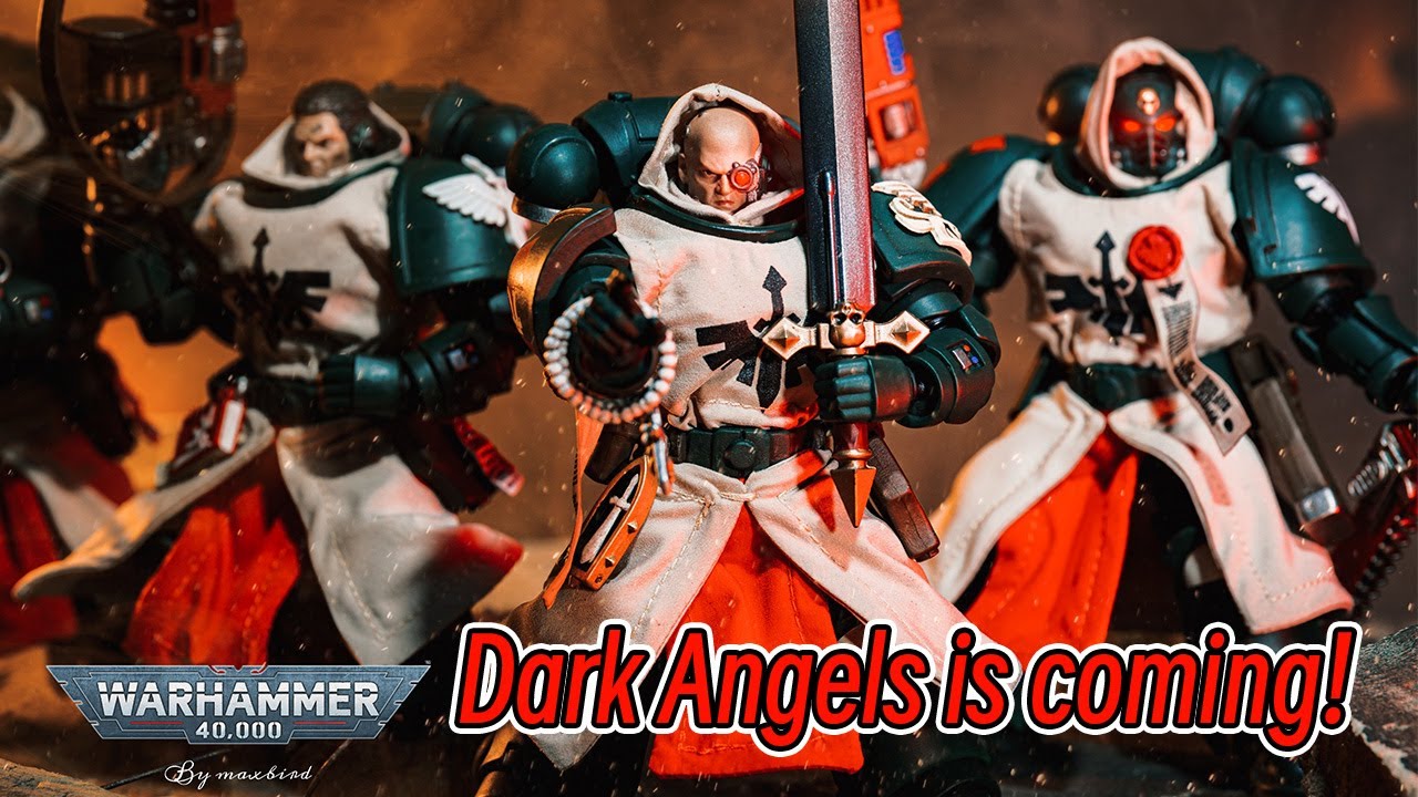 【Cape Show】Dark Angels is coming! DIY Custom cloth set for Joytoy ...