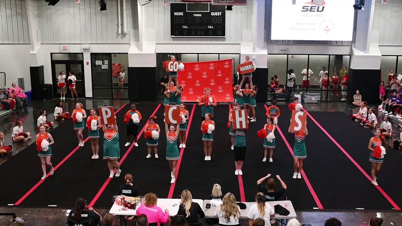2018 Area Fall Classic PCHS Raider Unify Cheer - YouTube