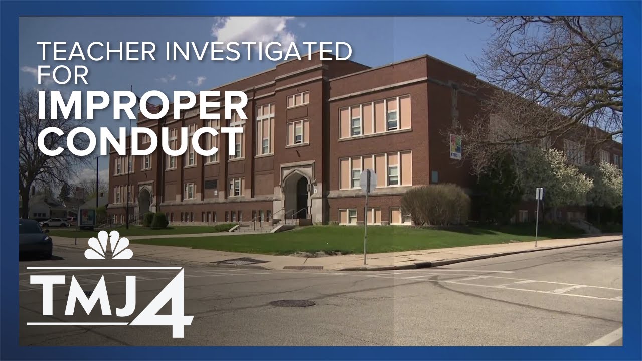 Teacher investigated for improper conduct - YouTube