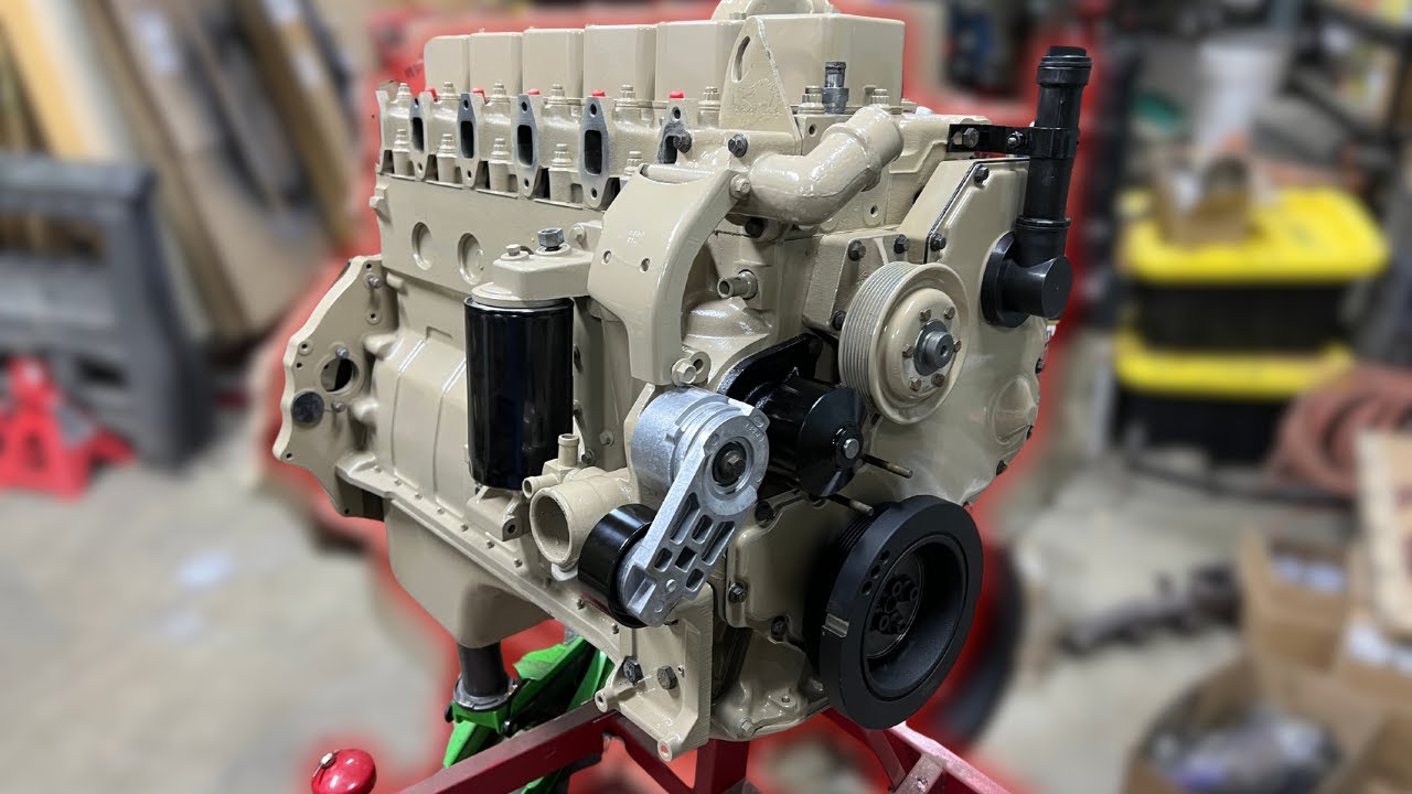 Kenneth is So Close to Dropping the Cummins into the 1968 M715! But ...
