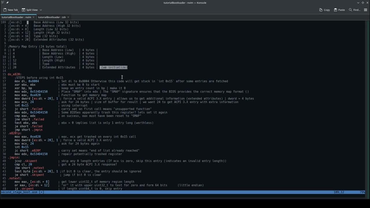 Building x86 bootloader with fasm (part 4) - YouTube
