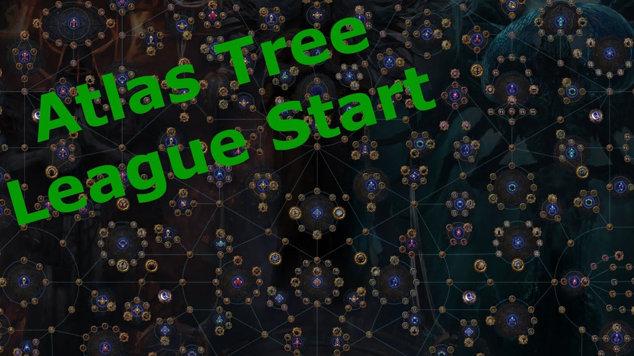 League Start Atlas Tree with Blight and Altars Step-By-Step - YouTube