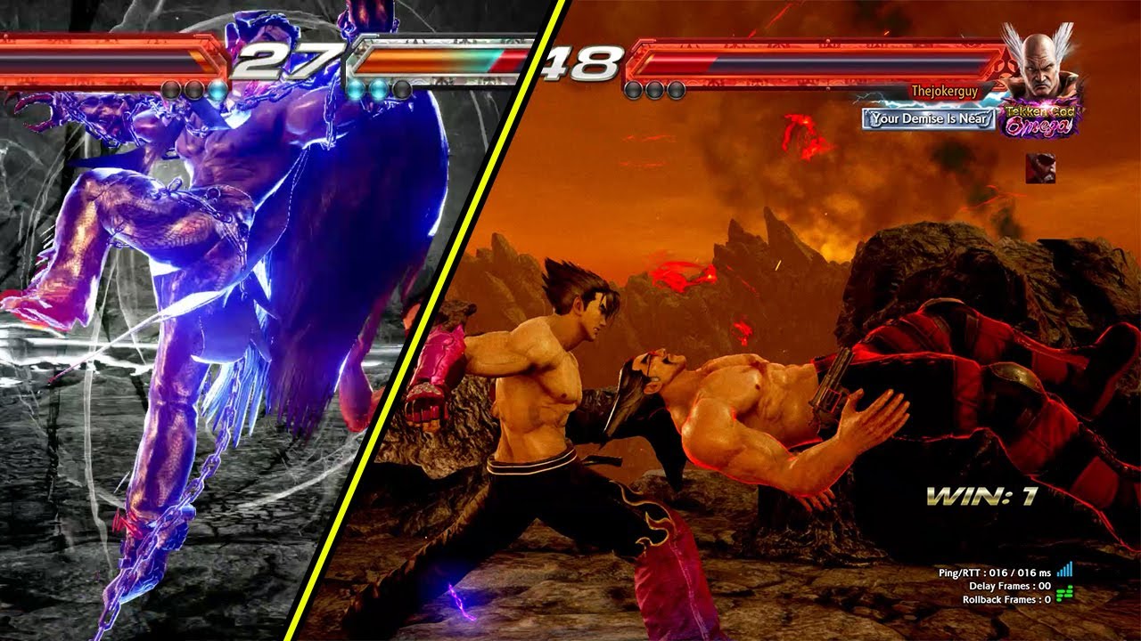 Transformation of Jin into Devil Jin - YouTube