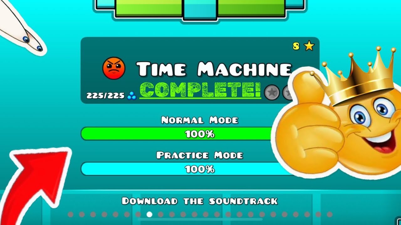 I COMPLETED TIME MACHINE FIRST TRY!!! - YouTube