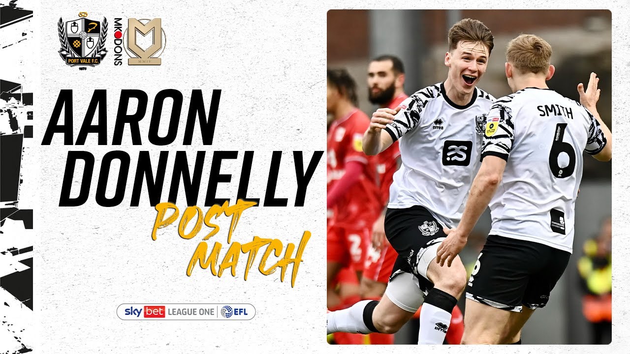 Post Match | Aaron Donnelly "Absolutely Buzzing" with first senior goal ...