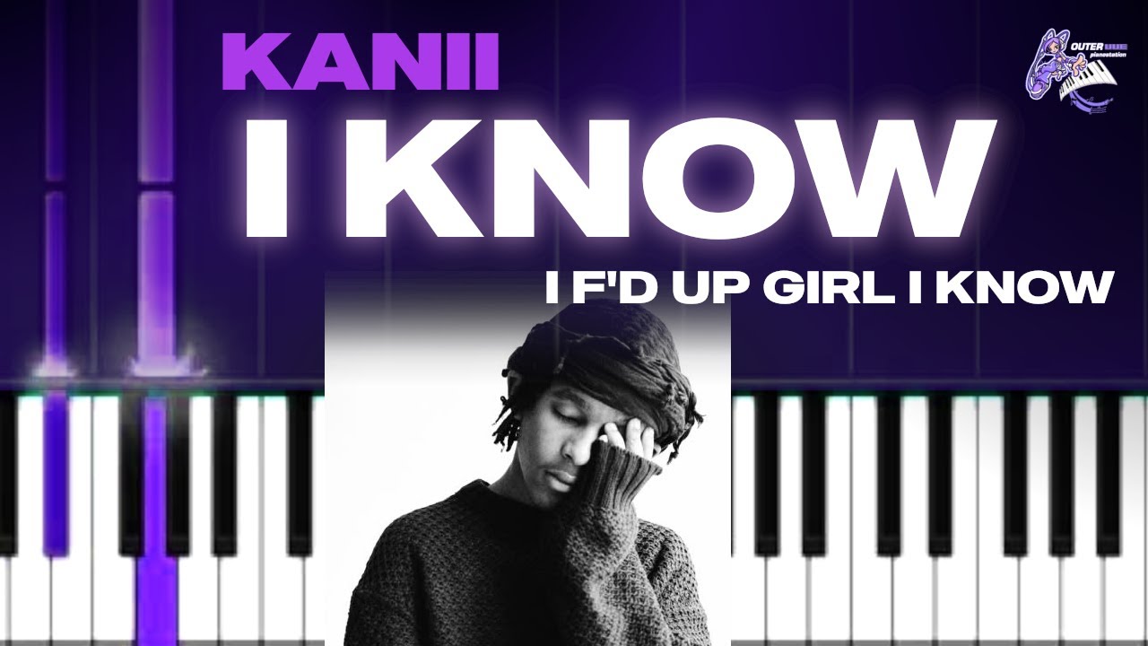 kanii - i know (pr1svx remix) (piano tutorial) - YouTube