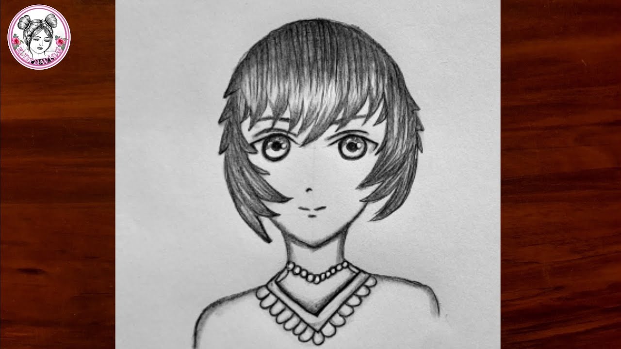 How to draw easy anime step by step - YouTube