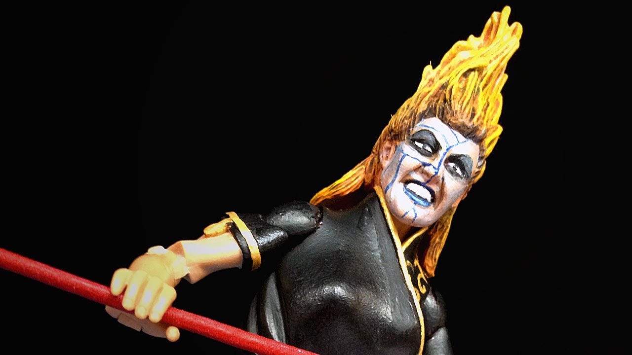 BULL NAKANO WWE Wrestling Custom Action Figure! - YouTube