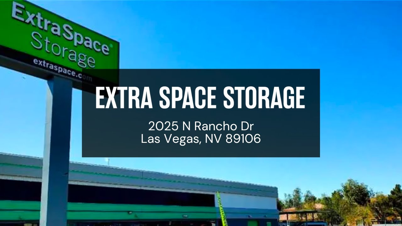 Storage Units in Las Vegas, NV on N Rancho Dr | Extra Space Storage ...
