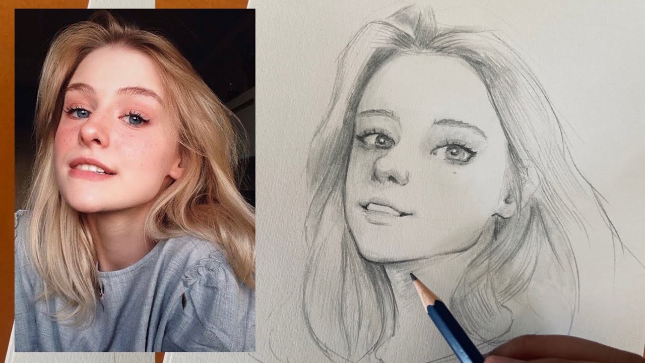 Step by Step Drawing Cute Face Techniques and Tips - YouTube