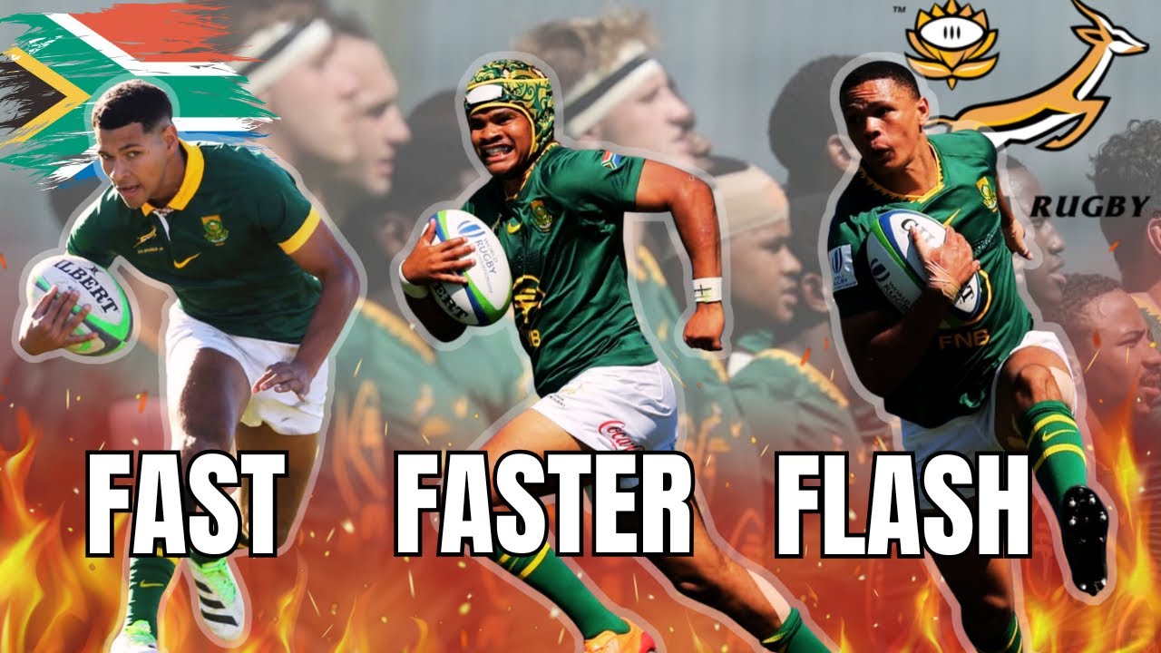 SPEED Kills! Baby Boks Try Scoring Blitz | U20 Rugby 2025 - YouTube