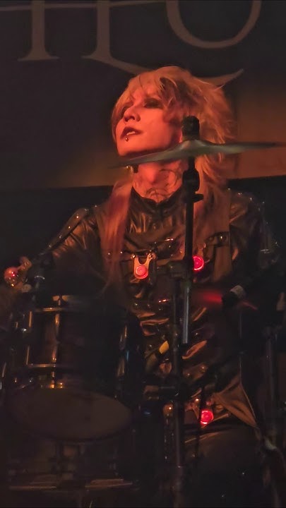 [250615] Zyean's drum solo #02 🥁 (JILUKA live in Berlin) #vkei #visualkei #visualkeiband #v系 ...