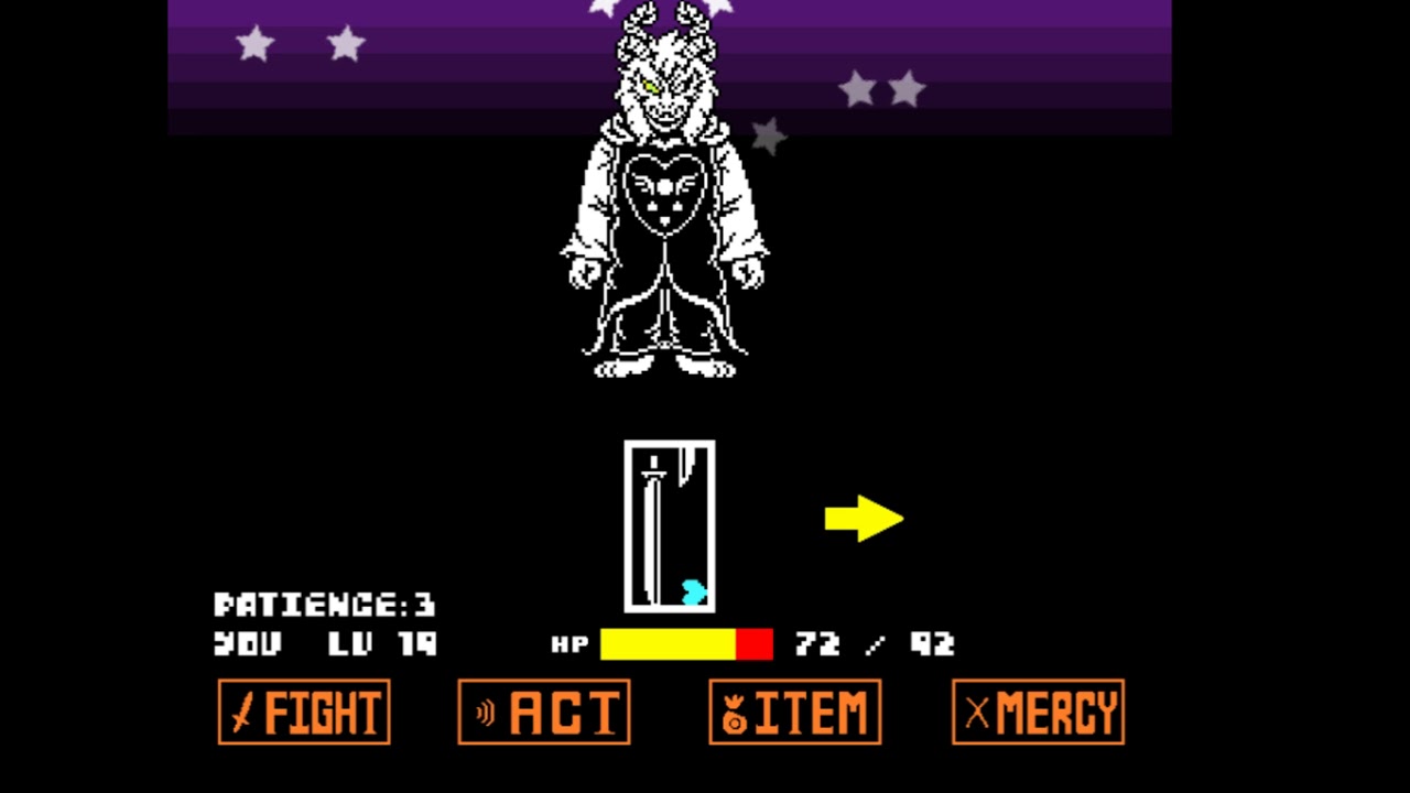 Storyswap - Asriel Boss Fight (Phase 2) - YouTube
