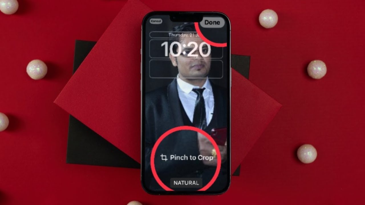 How to Crop iPhone Lock Screen Wallpaper in iOS 16 🔥 - YouTube