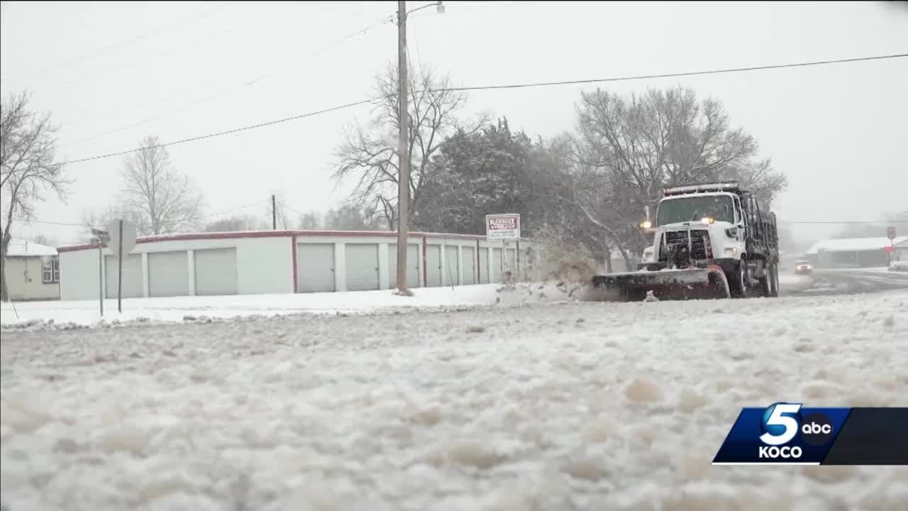 ODOT crews plan to be out in winter weather, clearing Oklahoma roadways ...