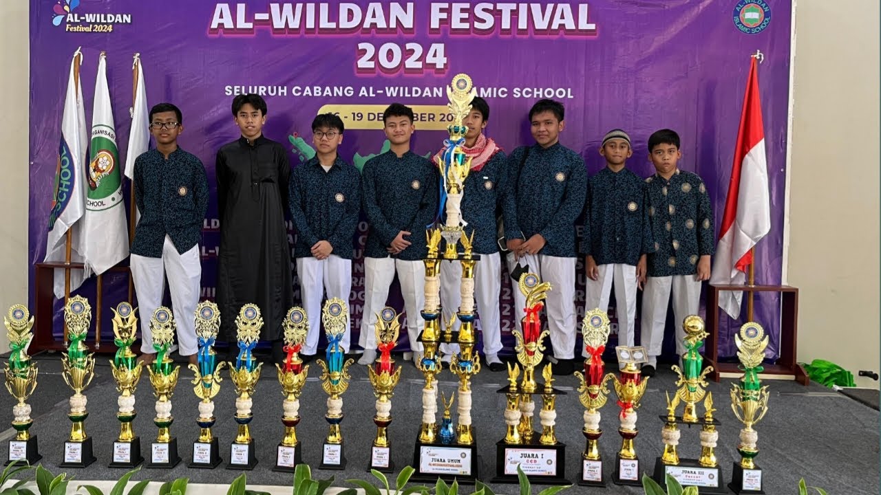 Al-Wildan Festival 2024 II Juara Umum 3 Al Wildan 12 Bekasi - YouTube