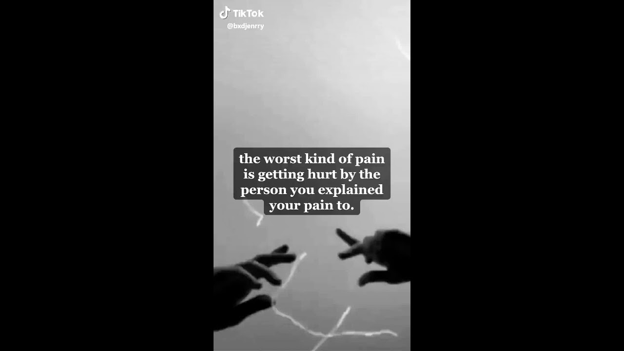 Sad.Edit TikTok - The Worst Kind Of Pain - YouTube