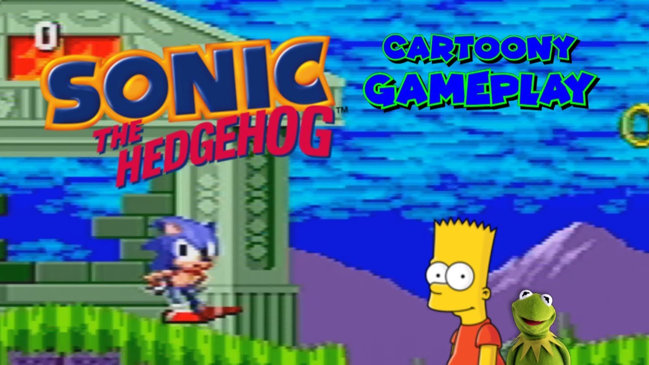 Cartoony Gameplay: Sonic the Hedgehog - YouTube