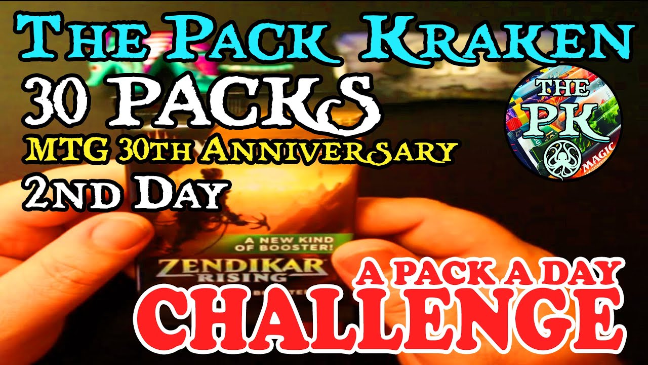 30 Packs For 30 Days Daily MTG Challenge - Day 2 Opening Zendikar ...